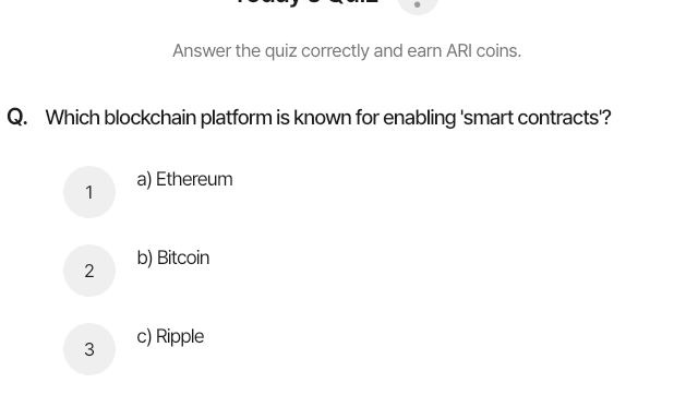 Q. Which blockchain platform is known for | StudyX