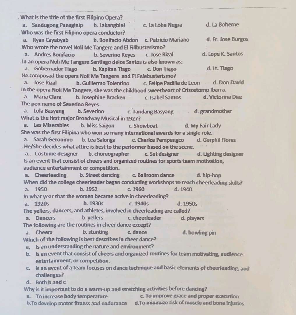 What is the title of the first Filipino | StudyX