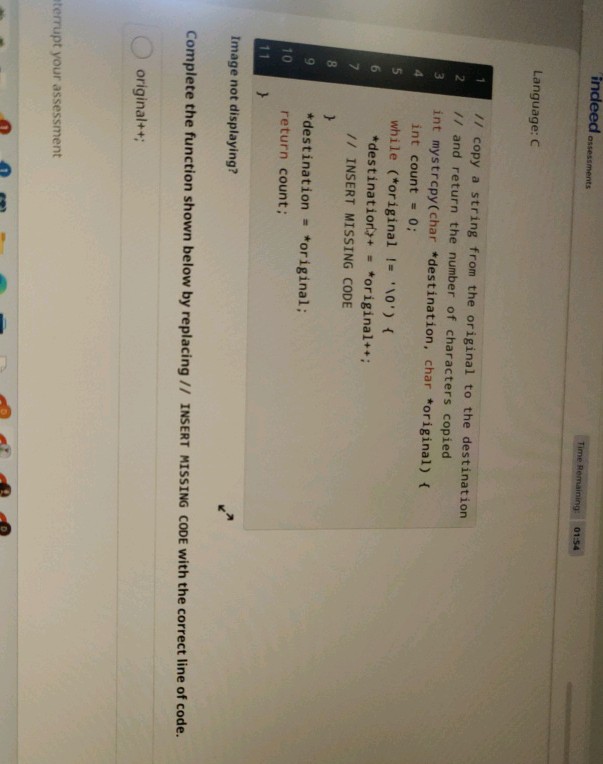 inclecal assessments Time Rerraining 0154 | StudyX