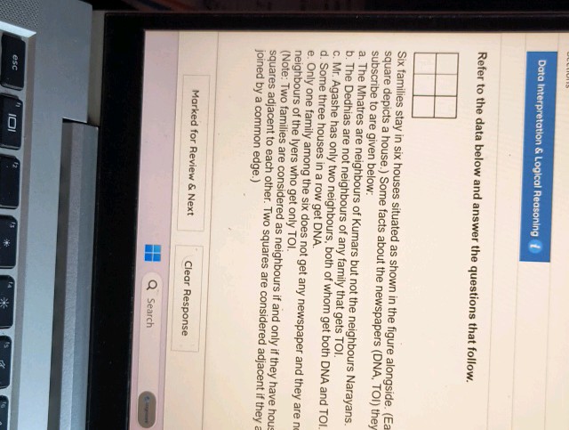 Data Interpretation Loglcal Reasoning | StudyX