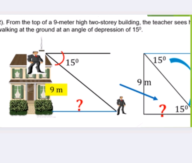 From the top of a 9-meter high two-storey | StudyX