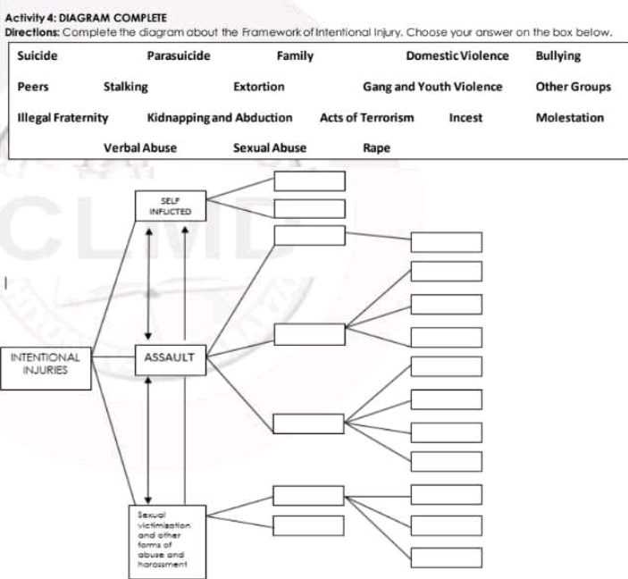 Activity 4 DIAGRAM COMPLETE Directions | StudyX