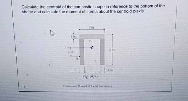 Calculate the centroid of the composite | StudyX
