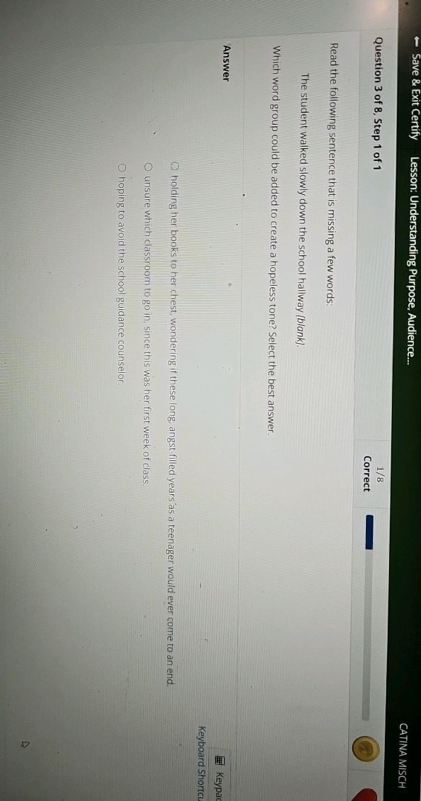 Save Exit Certify Lesson Understanding | StudyX