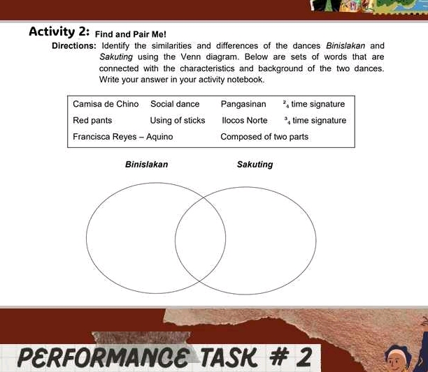 Activity 2 Find and Pair Me Directions | StudyX