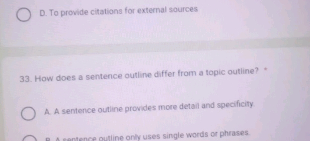 D To provide citations for external sources | StudyX