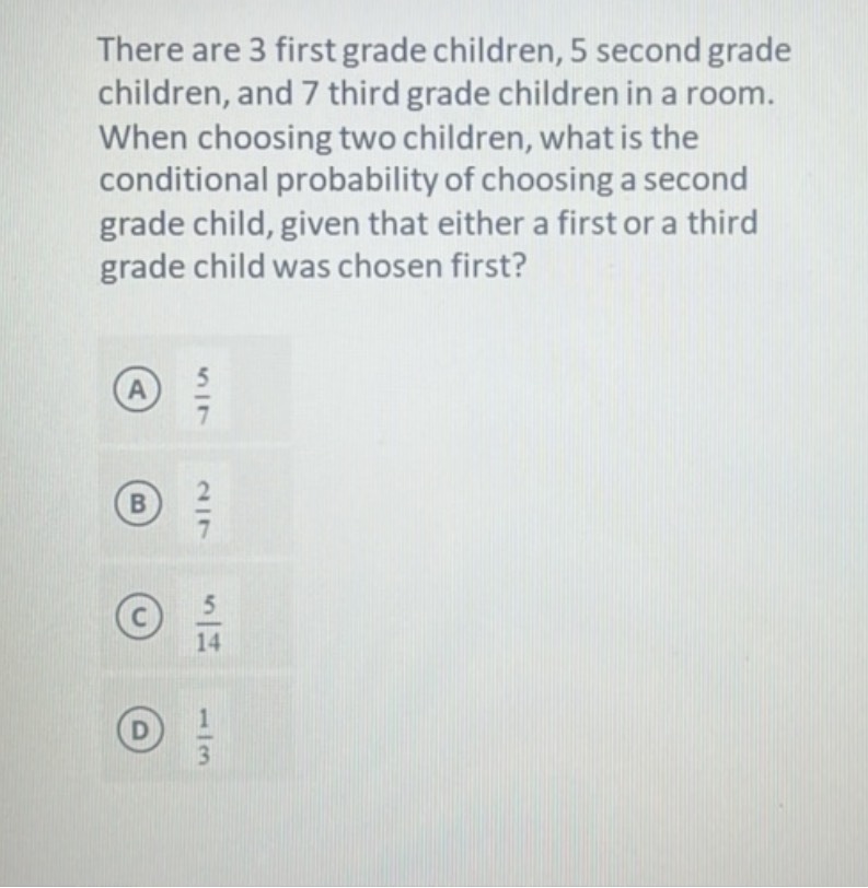 There are 3 first grade children 5 second | StudyX