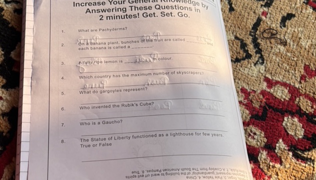 1 What are Pachyderms 2 On a banana plant | StudyX