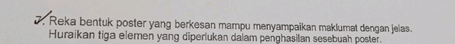 7 Reka bentuk poster yang berkesan mampu
