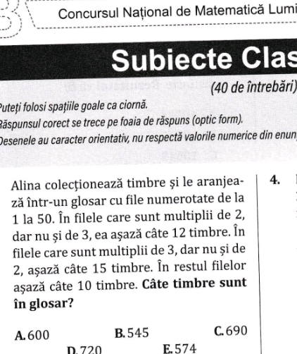 Alina colecioneaz timbre i le aranjeaz | StudyX