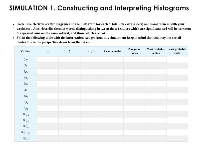 SIMULATION 1 Constructing and Interpreting | StudyX