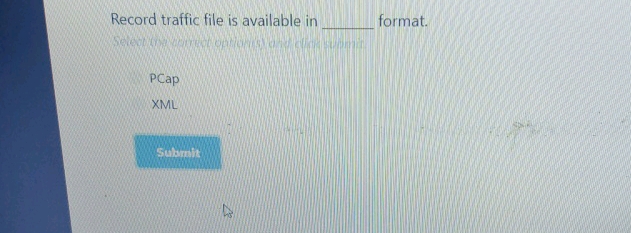 Record traffic file is available in format | StudyX