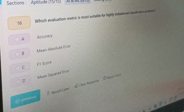 Which evaluation metric is most suitable for | StudyX