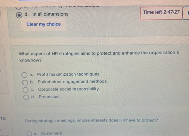 What aspect of HR strategies aims to protect