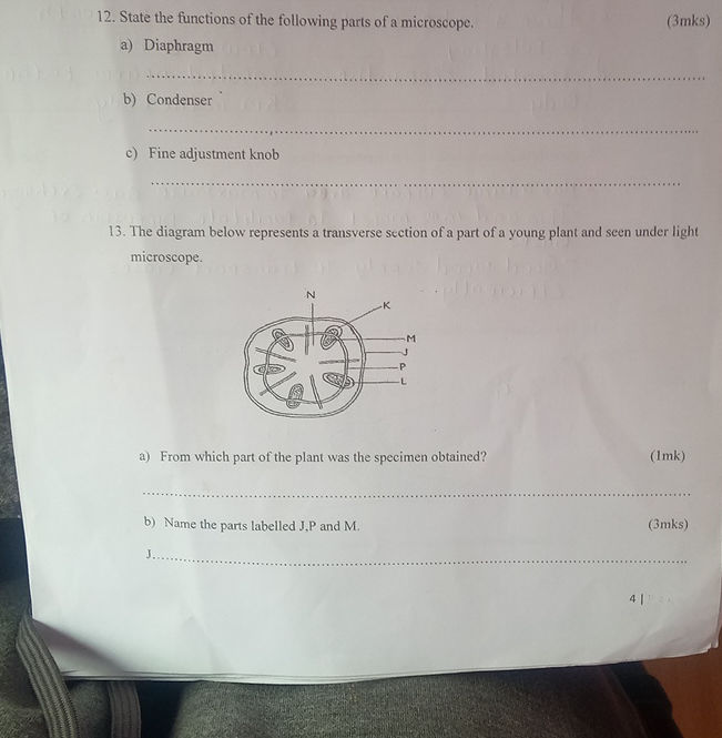 12 State the functions of the following | StudyX