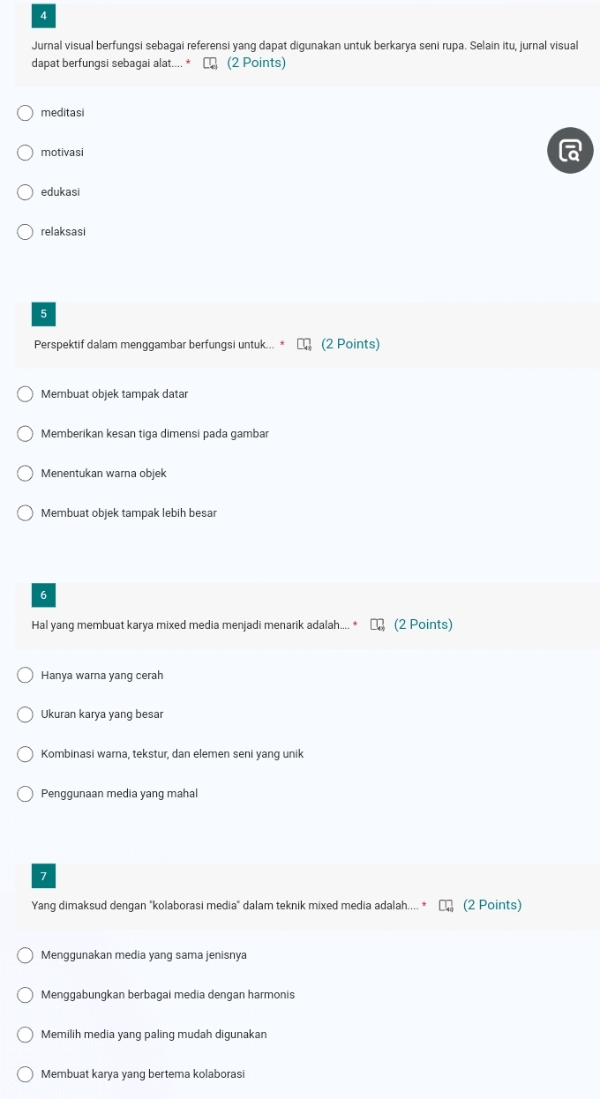 Jurnal visual berfungsi sebagai referensi | StudyX