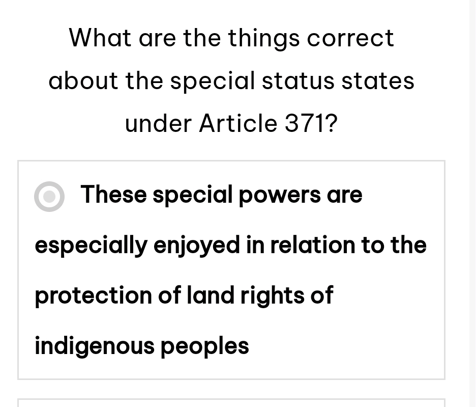 What are the things correct about the | StudyX