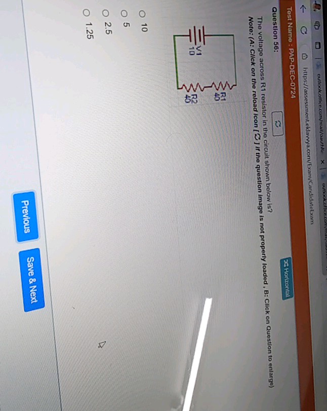 The voltage across R1 resistor in the | StudyX