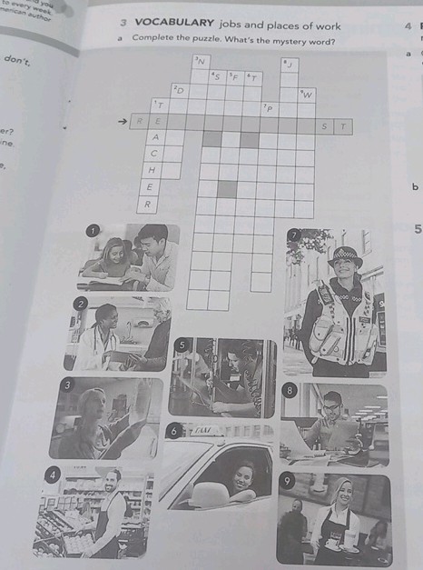 Complete the puzzle Whats the mystery word A | StudyX