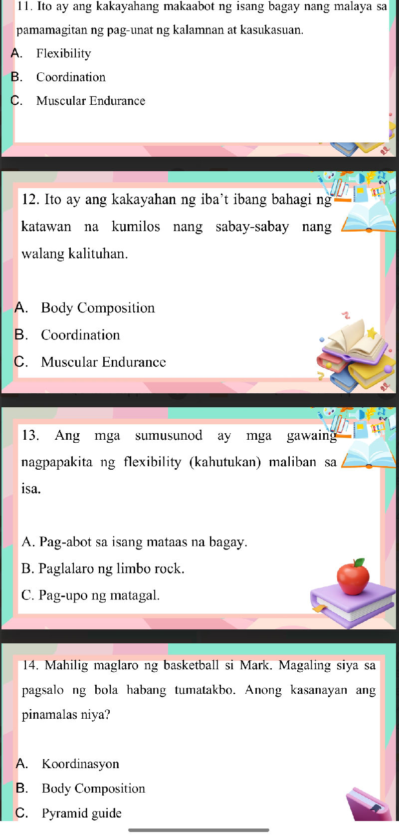 11 Ito ay ang kakayahang makaabot ng isang | StudyX