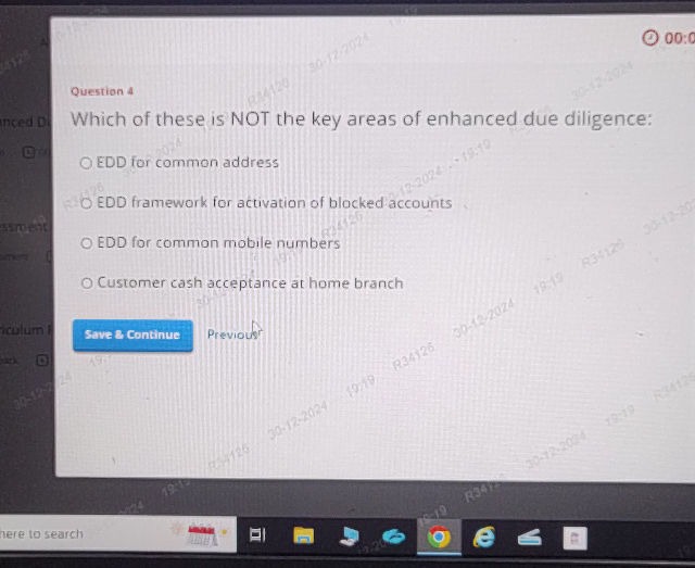 Question 4 Which of these is NOT the key | StudyX