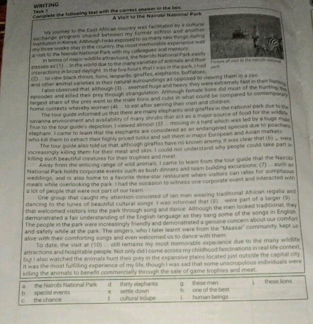 Complete the following text with the correct | StudyX