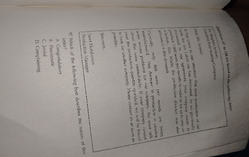 Carome 47 to 100 are based on the following | StudyX