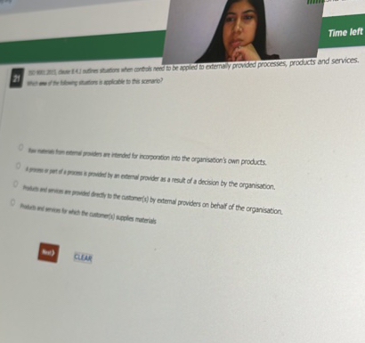 ISO 90012015 clause 841 outlines situations | StudyX