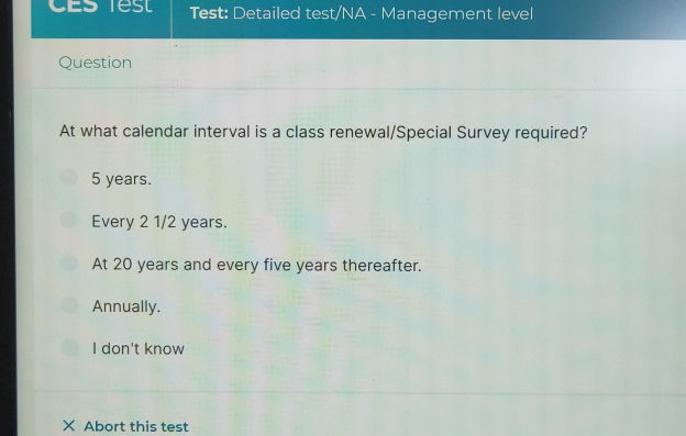 At what calendar interval is a class | StudyX