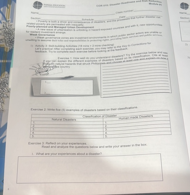 Exercise 1 How well do you understand | StudyX