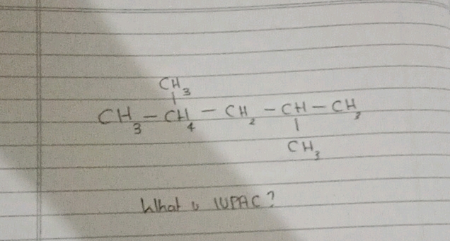 CH3 CH3 CH CH CH CH3 CH3 What is IUPAC | StudyX
