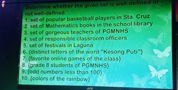 Determine whether the given set is | StudyX