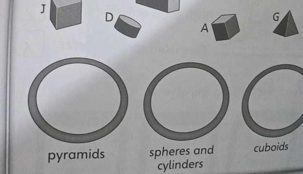 Match the 3D shapes to the correct group | StudyX