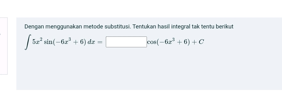 Dengan menggunakan metode substitusi | StudyX