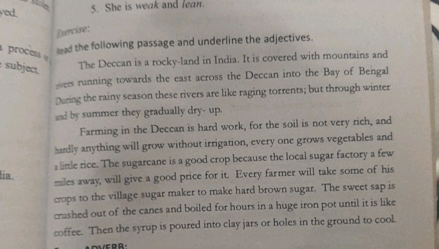 Read the following passage and underline the | StudyX