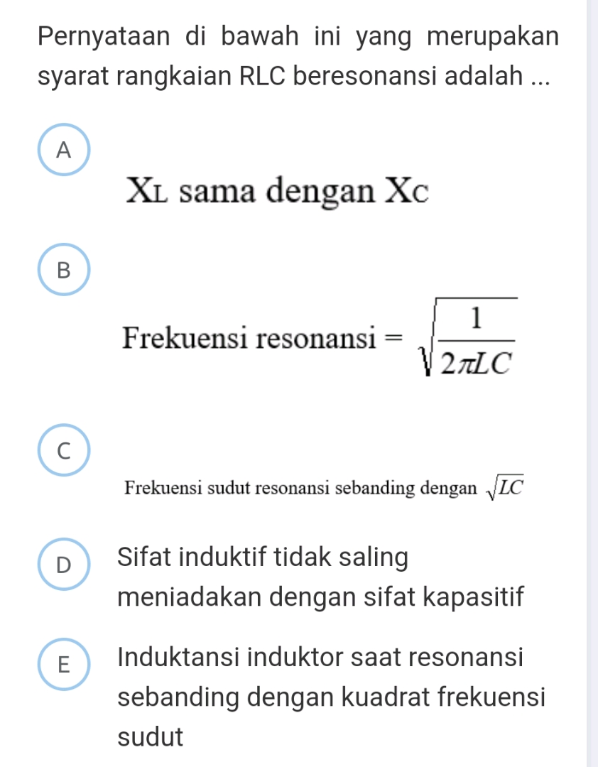 Pernyataan di bawah ini yang merupakan | StudyX