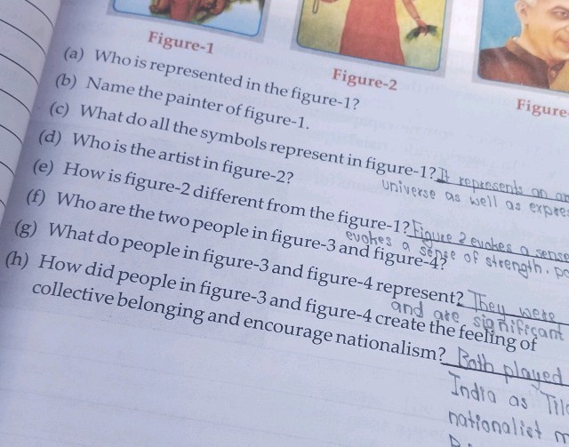 (a) Who is represented in the figure-1 (b) | StudyX
