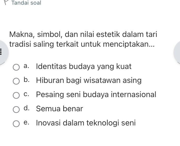 Makna simbol dan nilai estetik dalam tari | StudyX