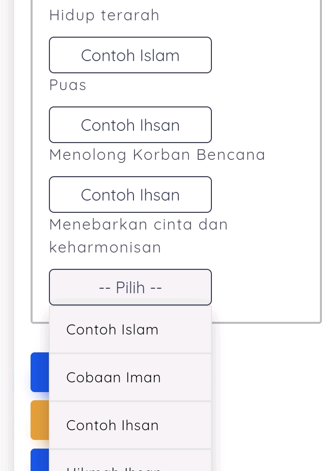 Hidup terarah Puas Contoh Islam Contoh Ihsan | StudyX