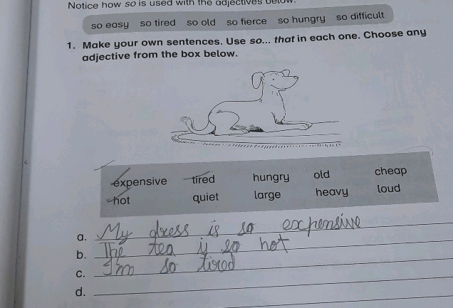 Notice how so is used with the adjectives | StudyX