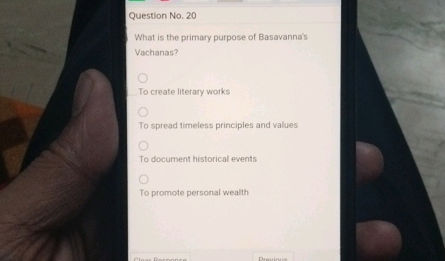 Question No 20 What is the primary purpose | StudyX