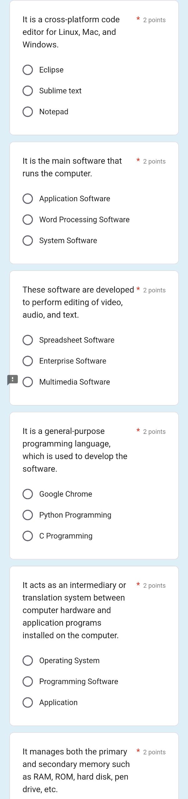 It is a cross-platform code editor for Linux | StudyX