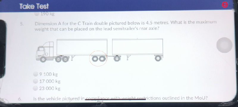 5 Dimension A for the C Train double | StudyX