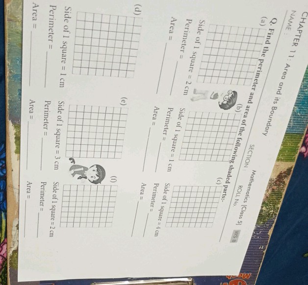 CHAPTER 11 Area and its Boundary NAME | StudyX