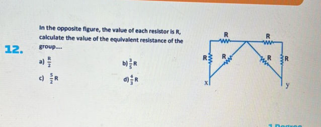 12 In the opposite figure the value of each | StudyX
