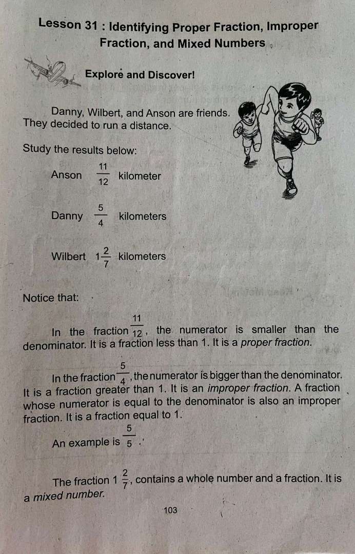 Lesson 31 Identifying Proper Fraction | StudyX