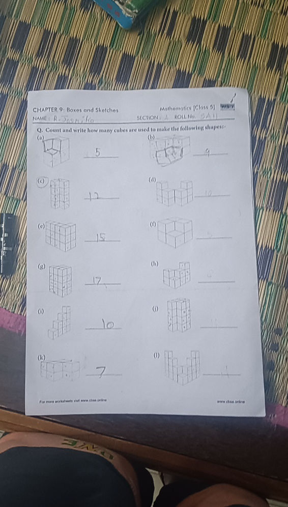 CHAPTER 9 Boxes and Sketches NAME RJoshiko | StudyX