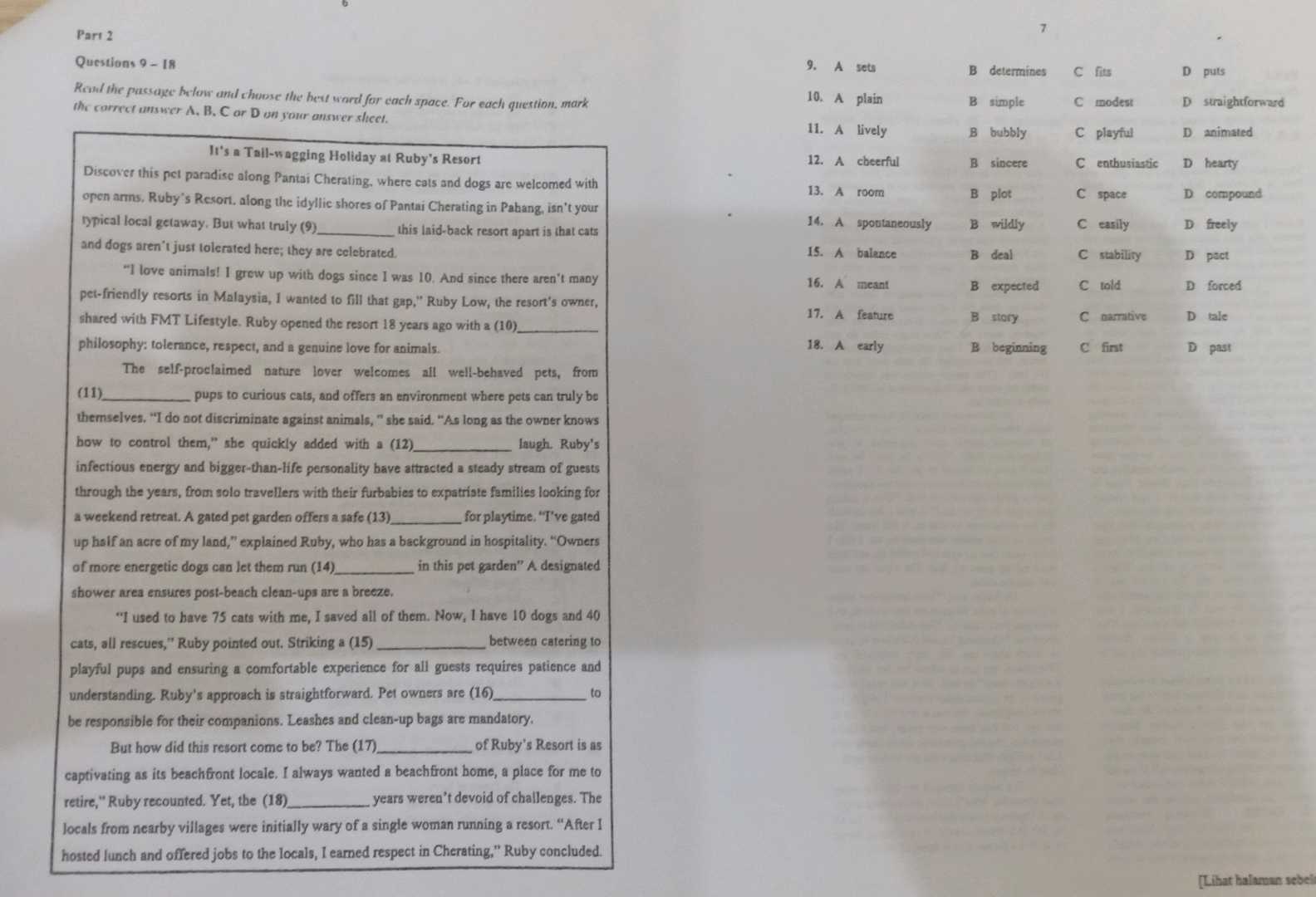 Read the passage below and choose the best | StudyX