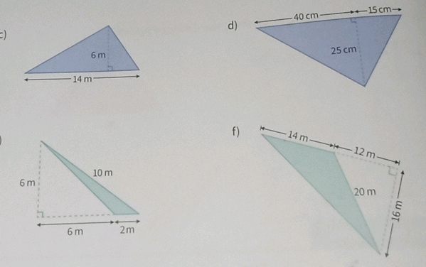The image contains four triangles with | StudyX