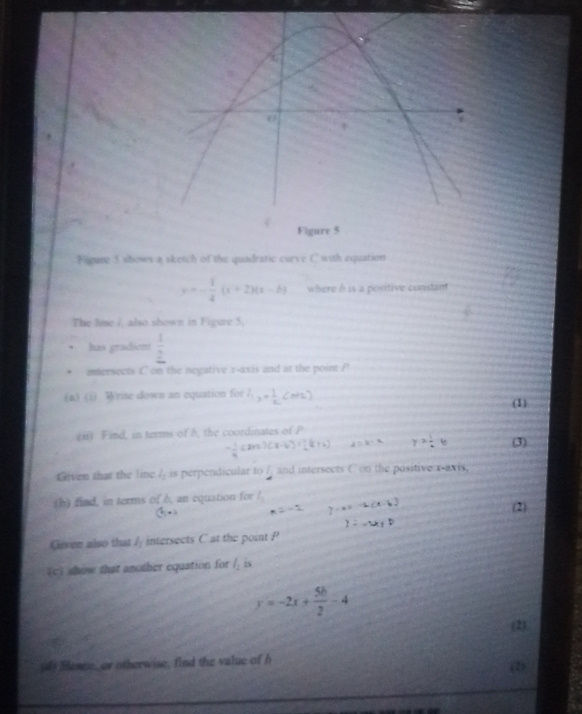 Figure 5 Figure 5 shows a sketch of the | StudyX